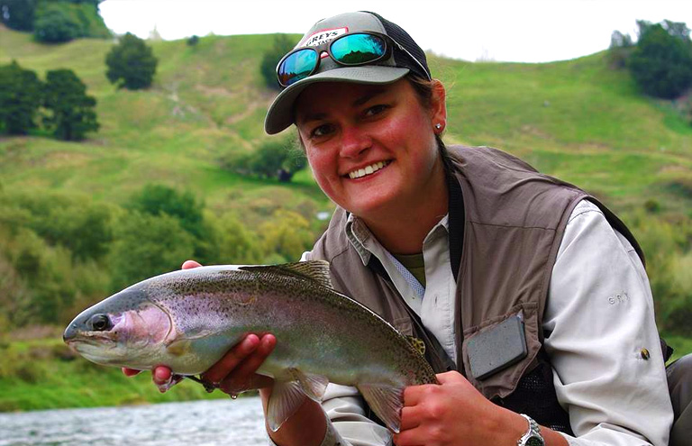 Lisa Isles - Ex-England International fly fisher, Fulling Mill ...