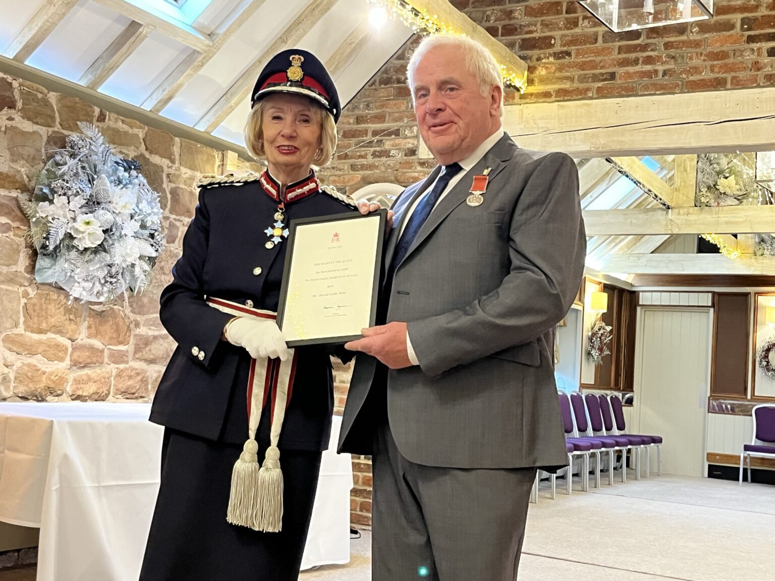 Angling stalwart David Kent receives British Empire Medal - Angling Trust